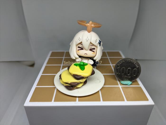Jual Figure Paimon Pile Em up It's Not Emergency Food Genshin Impact ...