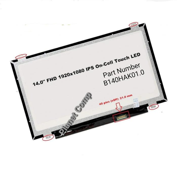 Jual Layar Led Lcd Laptop Dell Latitude 5480 TouchScreen Full HD IPS ...