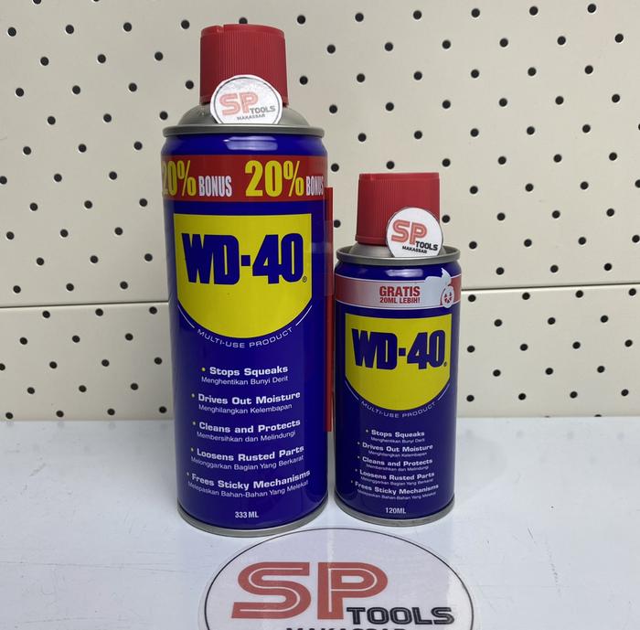 Jual CAIRAN PELUMAS WD-40 / WD40 / WD 40 UKURAN 333 ML 333ML - Kota Makassar - SPTools Makassar ...