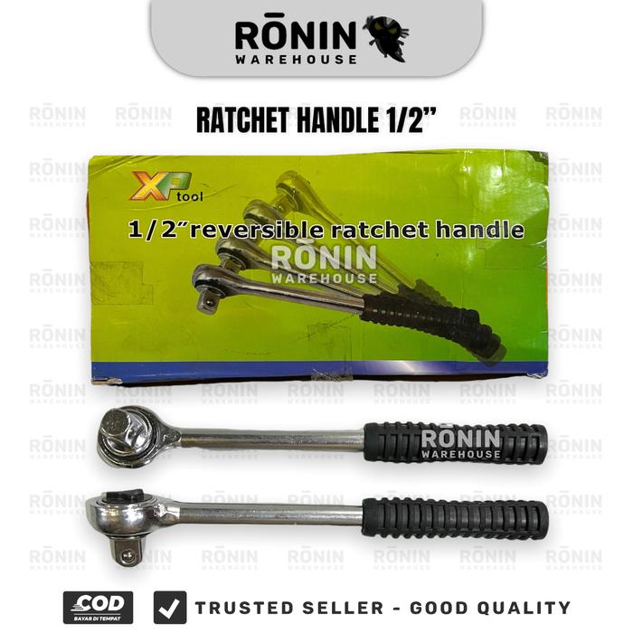 Jual XP TOOL Ratchet Handle 1/2" Gagang Stang Kunci Shock Sock Sok ...