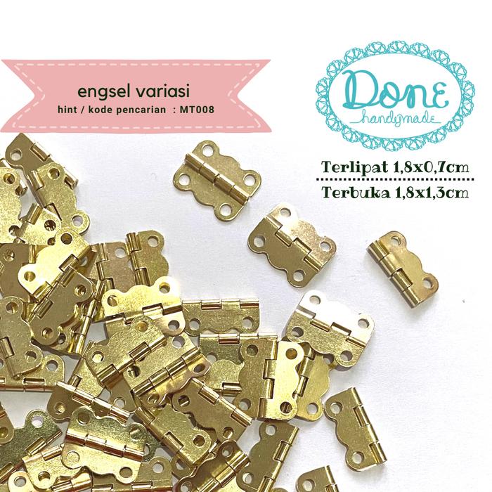 Jual done handymade miniature engsel pintu engsel mini door hinges ...