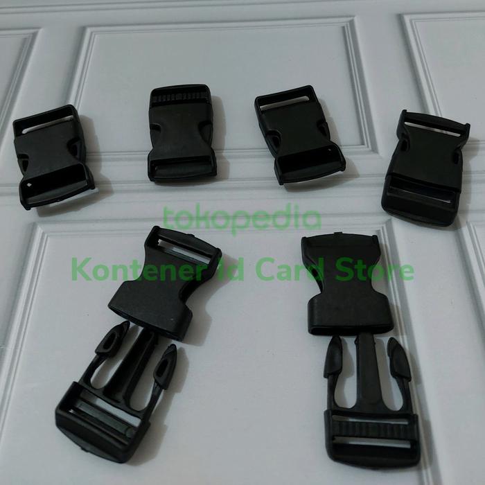 Jual Stoper Tali Id Card 2,5cm Gantungan Lanyard Id Card 2,5cm ...