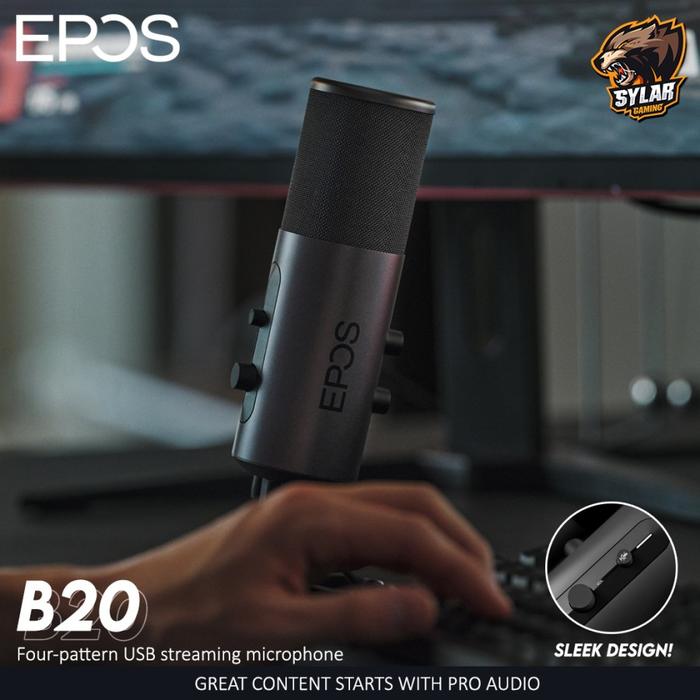 Promo EPOS B20 I B 20 Streaming Microphone Studio Broadcast Quality ...