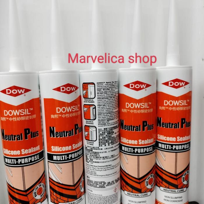 Jual lem Dowsil Netral Plus silicone sealant dowsil neutral plus lem dowsil - Jakarta Barat ...