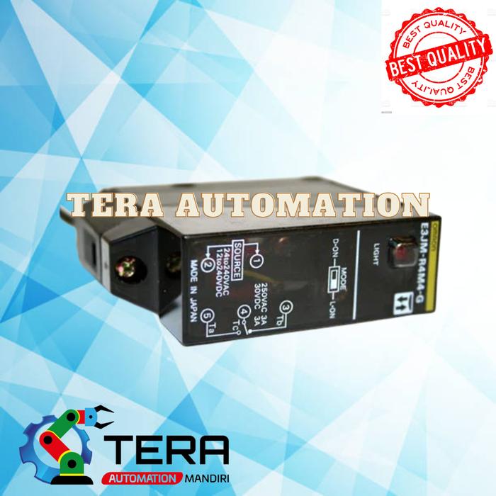 Jual Photoelectric Sensor E3JMR4M4G E3JM-R4M4-G OMRON - Jakarta Utara - Tera Automation | Tokopedia