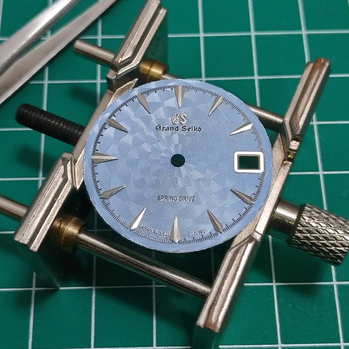 Jual seiko mod dial grand seiko GS mod nh35 7s26 skx tiffany blue ...