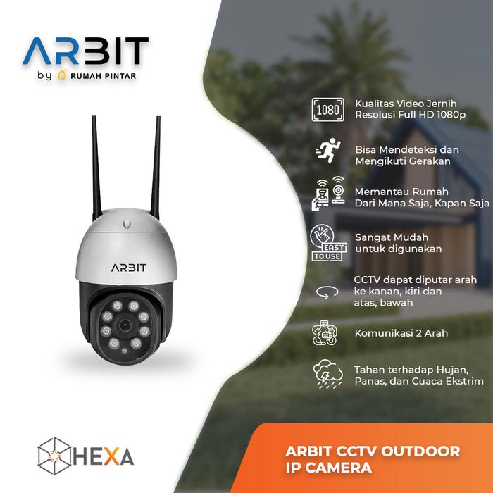 Jual Arbit CCTV Outdoor IP Camera - Kota Bandung - Hexa Plus | Tokopedia