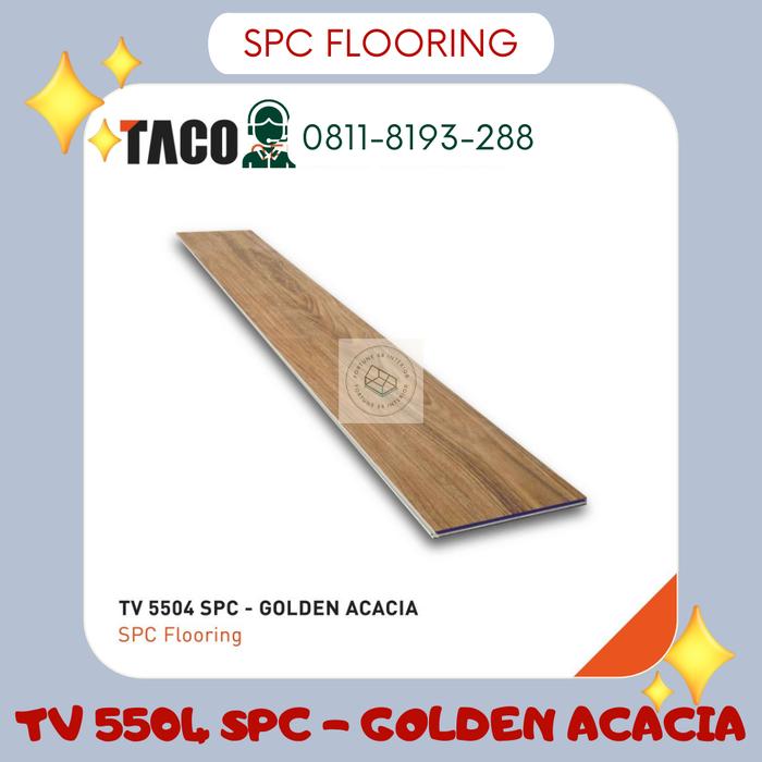 Jual TACO Lantai SPC 5mm - TV 5504 Golden Acacia - Jakarta Barat - Fortune 88 Interior | Tokopedia