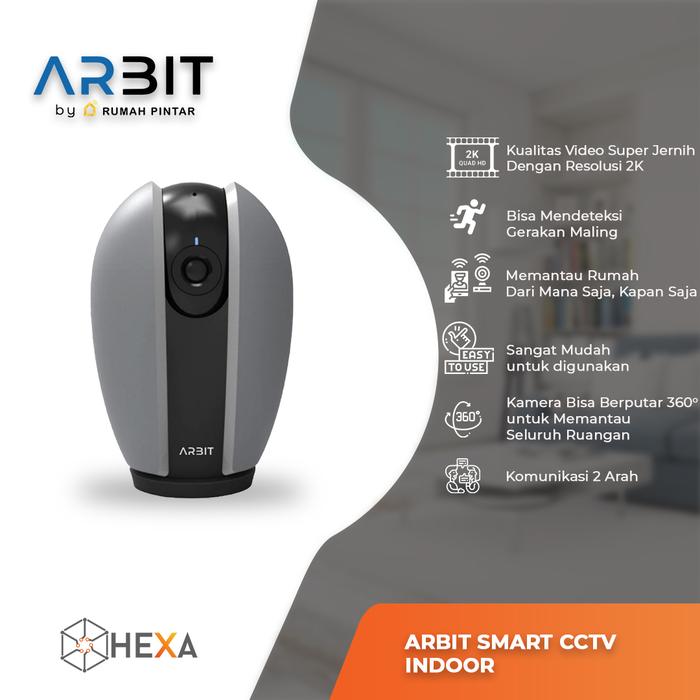 Jual Arbit Smart CCTV Indoor - Kota Bandung - Hexa Plus | Tokopedia
