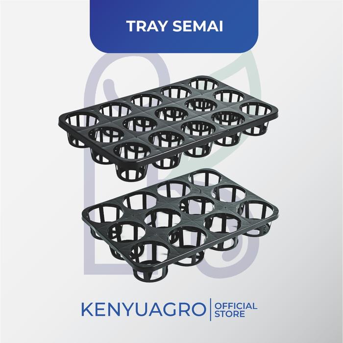 Jual Tray Semai 15 lubang 2.5inch / Pot Tray Anggrek by Kenyu Store ...