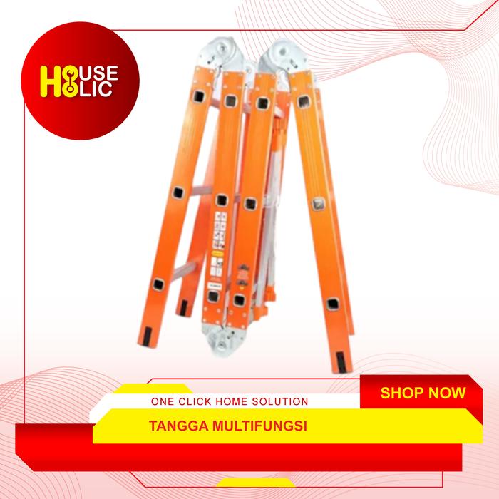 Jual Tangga Lipat Multifungsi 4 x 4 Meter / Ladder 4x4 Meter - Kota ...