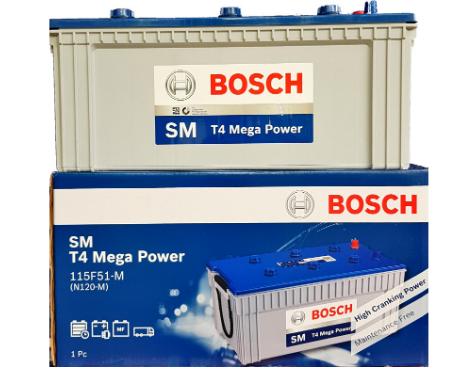 Jual Aki Mobil BOSCH MF N120 (115F51) 120 AH - BUS, CABBAL TRUCK - Kota ...