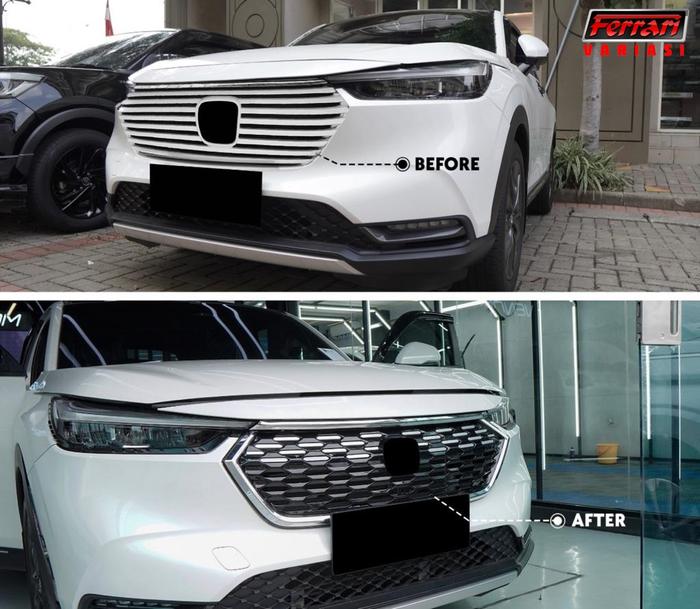 Jual Grill mobil Honda all new honda HRV 2022 model Vezel ferrari ...