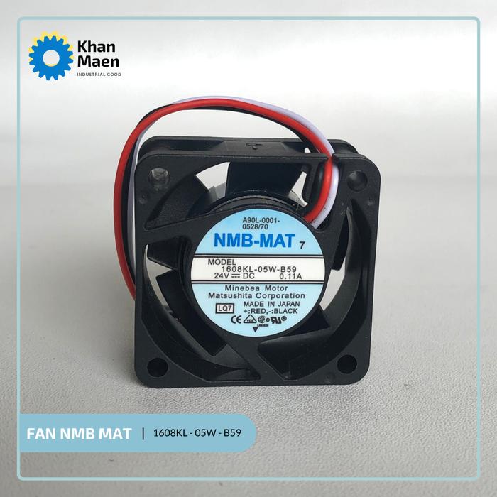 Jual FAN NMB MAT 1608KL-05W-B59 A90L-0001-0528/70 0.11A - Kab. Bogor - Khan Main | Tokopedia