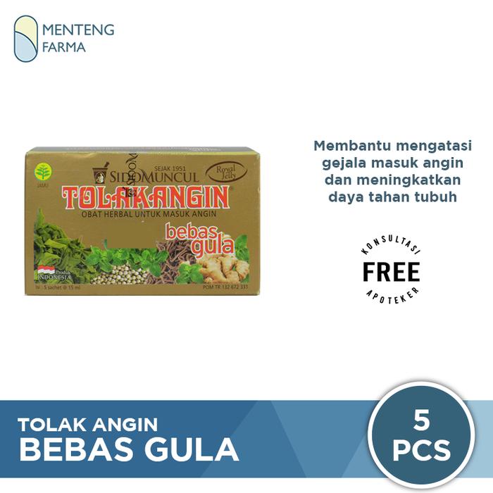 Jual Tolak Angin Bebas Gula - Dus Isi 5 Sachet - Jakarta Pusat ...