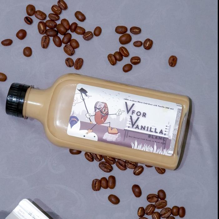 Jual V for Vanilla Blanc [Kopi Susu Cold Brew dengan Sirup Vanilla ...