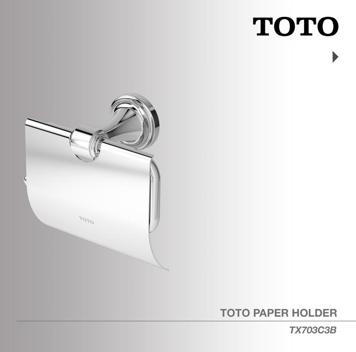 Promo TOTO Paper Holder TX703C3B | Tempat Tissue - Tempat Tisu Cicil 0% ...