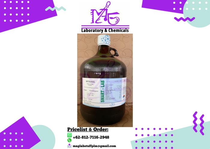Jual METHANOL PRO ANALYSIS 99,99% SMARTLAB / METANOL PRO ANALIS 4 LITER ...