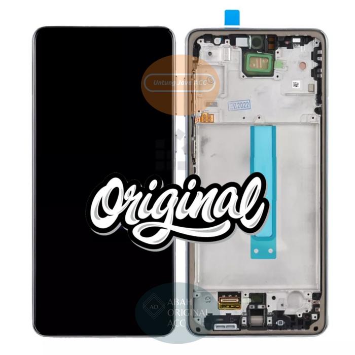 Jual LCD FULLSET FRAME SAMSUNG A73 5G A736 SUPER AMOLED SUPORT FINGER ...
