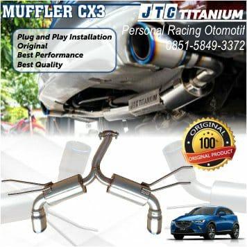 Jual JTC TITANIUM Exhaust Muffler Super Sport Titanium Mazda CX 3 ...