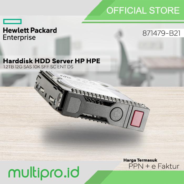 Promo Harddisk HDD Server HP HPE 1.2TB 12G SAS 10K SFF SC ENT DS 872479 ...
