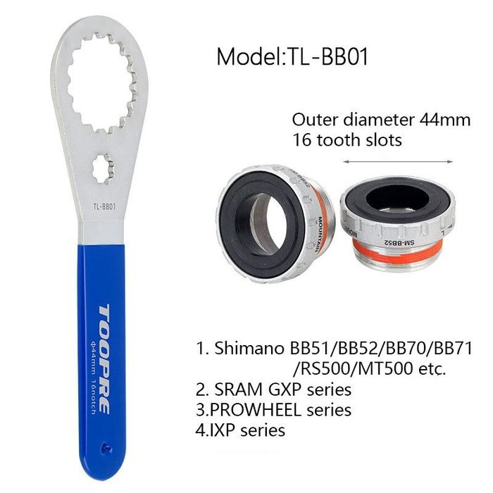 Jual Toopre Kunci Alat Pembuka Lepas Buka BB Bottom Bracket Removal ...