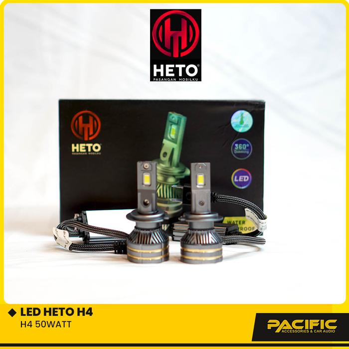 Jual LAMPU MOBIL LED HETO H4 50 WATT - Kota Palembang - Pacific ...