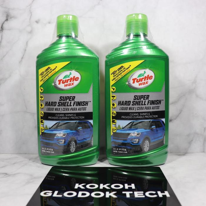 Jual TURTLE WAX SUPER HARD SHELL FINISH WAX LIQUID 473ML - Jakarta ...