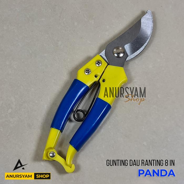 Jual Gunting Daun Ranting 8" PANDA Gunting Tanaman PANDA / Gunting ...