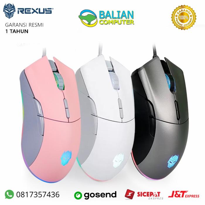 Jual MOUSE GAMING REXUS XIERRA X15 RGB 7200 DPI / MOUSE REXUS - Kota ...