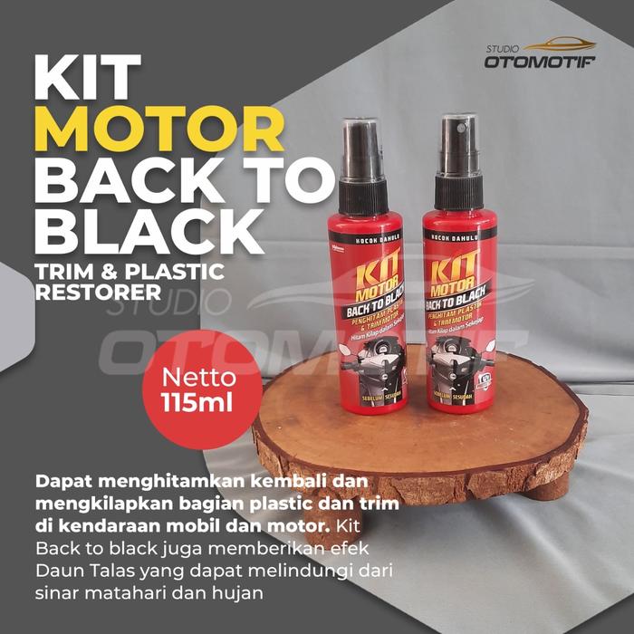Jual KIT BACK TO BLACK MOTOR 115ML PENGHITAM PLASTIK BODY MOTOR ...
