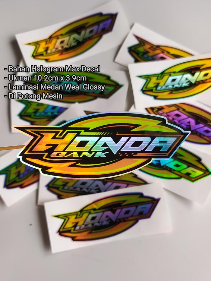 Jual stiker honda gank , stiker honda , stiker honda squad , stiker ...