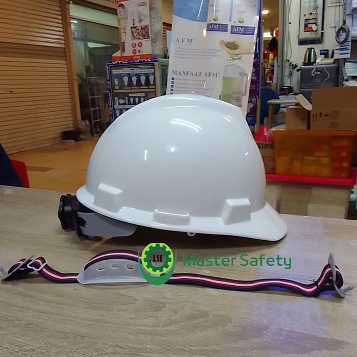 Jual Helm Safety Merek Krisbow Warna Putih+Tali Dagu Original Murah ...
