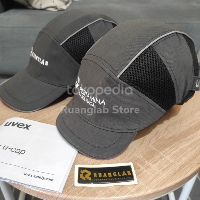 Jual topi safety bump cap uvex LONG Custom bordir - Kab. Sleman ...