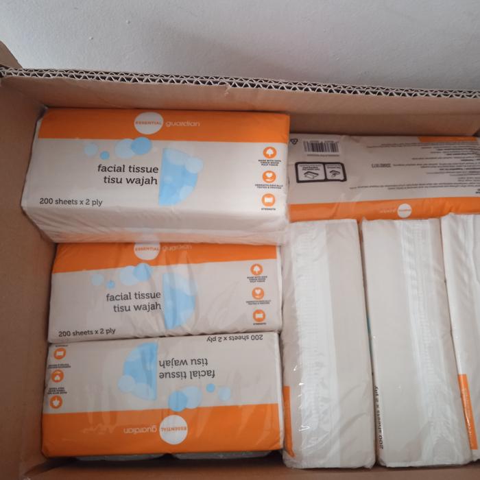 Jual tisu tissue facial tissue wajah guardian 200 sheets 2ply - Kota ...