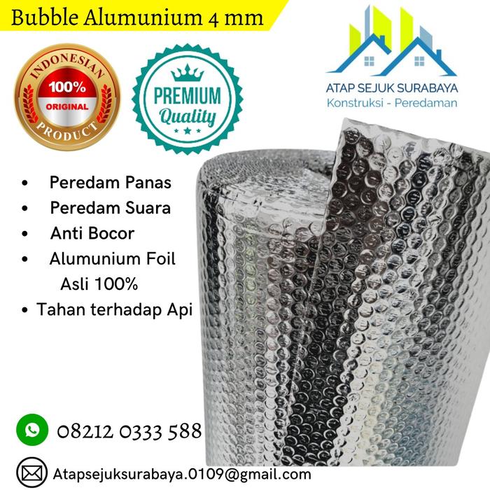 Jual Peredam Panas Atap Bubble Alumunium 4mm Asli - Kota Surabaya ...