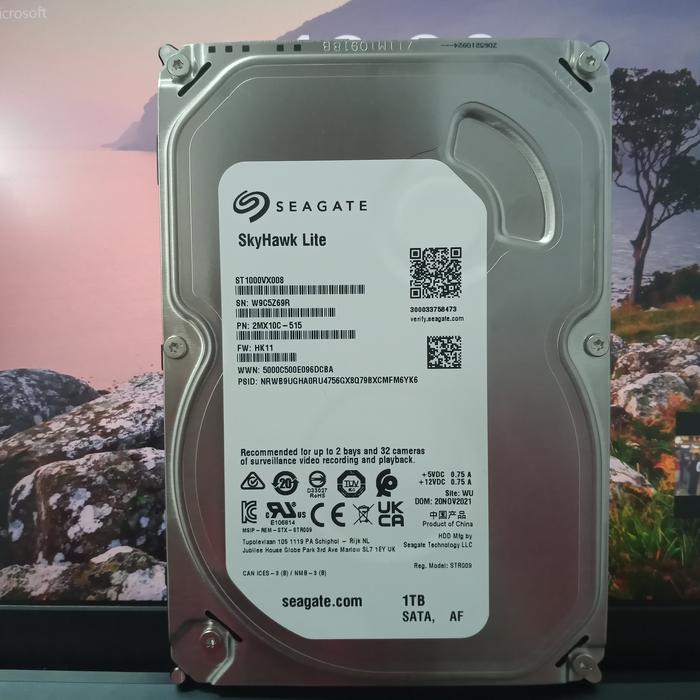 Jual HDD 1TB SEAGATE SKYHAWK CCTV SURVEILLANCE GARANSI 3 TAHUN ...