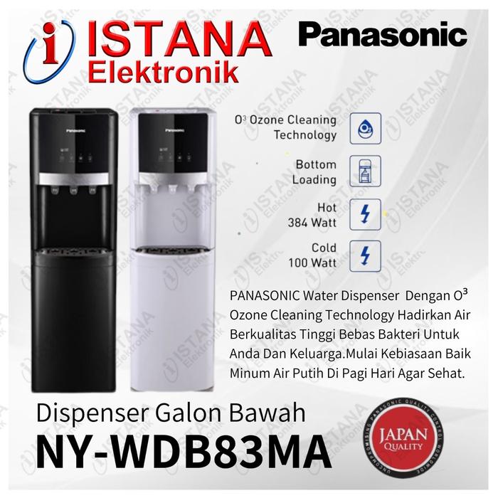 Promo PANASONIC WATER DISPENSER GALON BAWAH O³ OZONE CLEANING NY ...