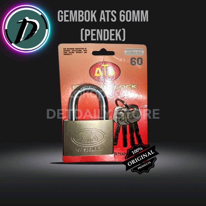 Jual GEMBOK ATS 60S / KUNCI GEMBOK ATS 60 PENDEK - Kab. Tangerang ...