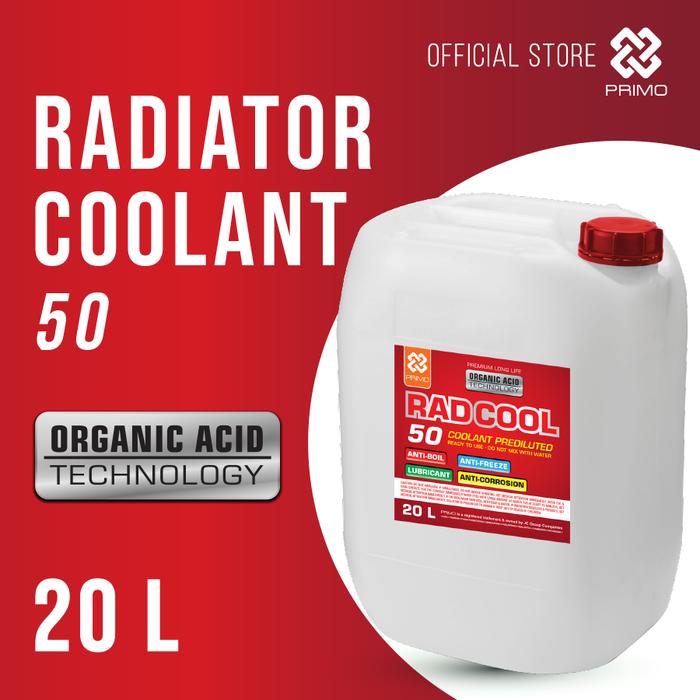 Promo Radiator Coolant PRIMO Rad Cool 50 Ready To Use 20 L Cicil 0% 3x ...