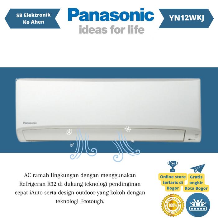 Jual AC Panasonic CS-YN12WKJ AC Split 1,5PK Standard Putih - Kota Bogor - T.W Shop | Tokopedia