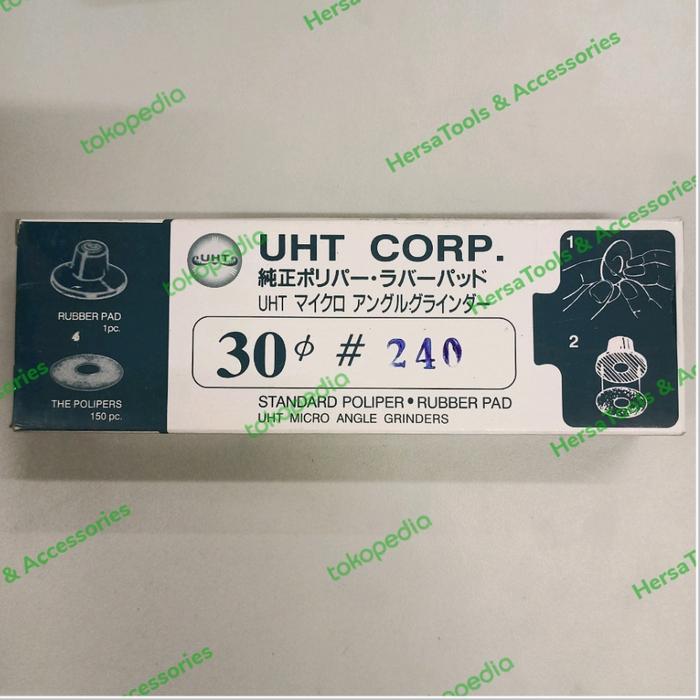 Jual UHT Polipers \ Sandpaper \ Micro Angle Grinder D30 \ Amplas Grinda ...