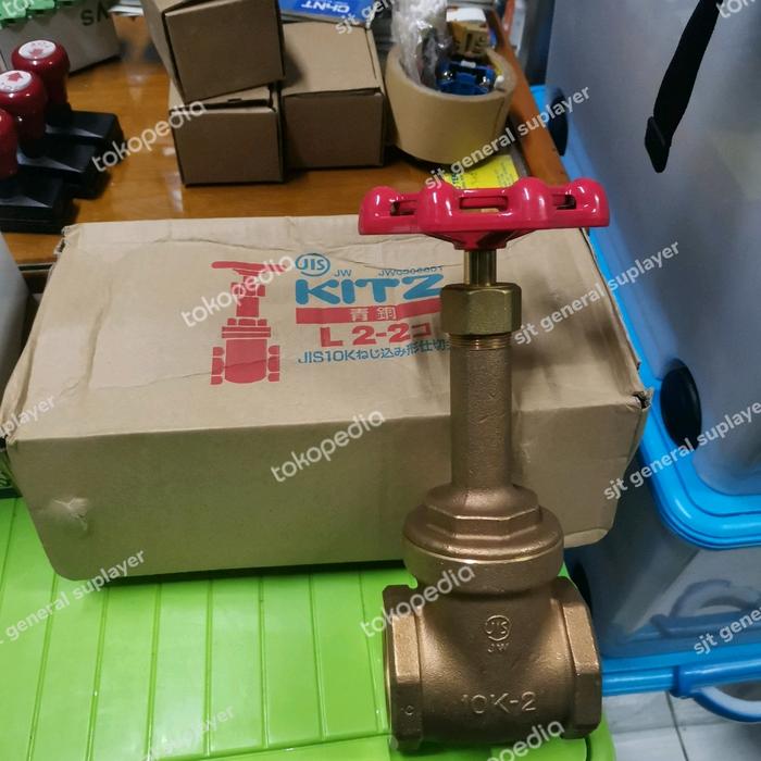 Jual GATE VALVE KITZ 2 INCH 10K KUNINGAN LONG LEVER/ LEHER PANJANG ORIGINAL - Jakarta Barat ...