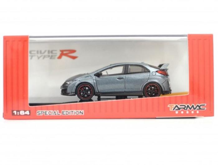 Jual Tarmac Works 1/64 Honda Civic Type R FK2 Grey Special Edition ...