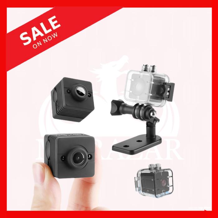Jual Cctv Camera Micro Cam SQ12 Waterproof HD 1080p Mini Sport Action ...