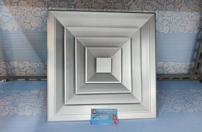 Jual Diffuser Ducting / Grill Ac Diffuser Sock 12 Uk. Luar 48 X 48Cm ...