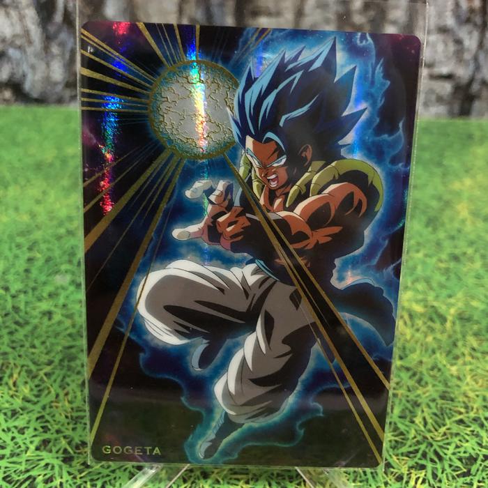 Jual kartu dragon ball wafer original krilin goku vegeta gogeta - Biru ...