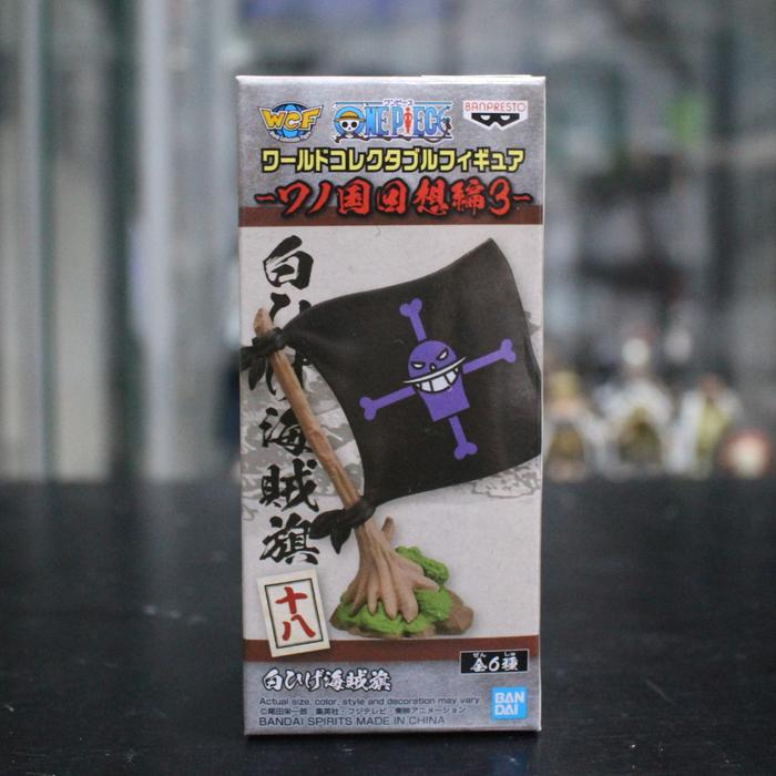 Jual WCF Wano Kuni - Whitebeard / Shirohige Flag / Bendera - Kaisouhen ...