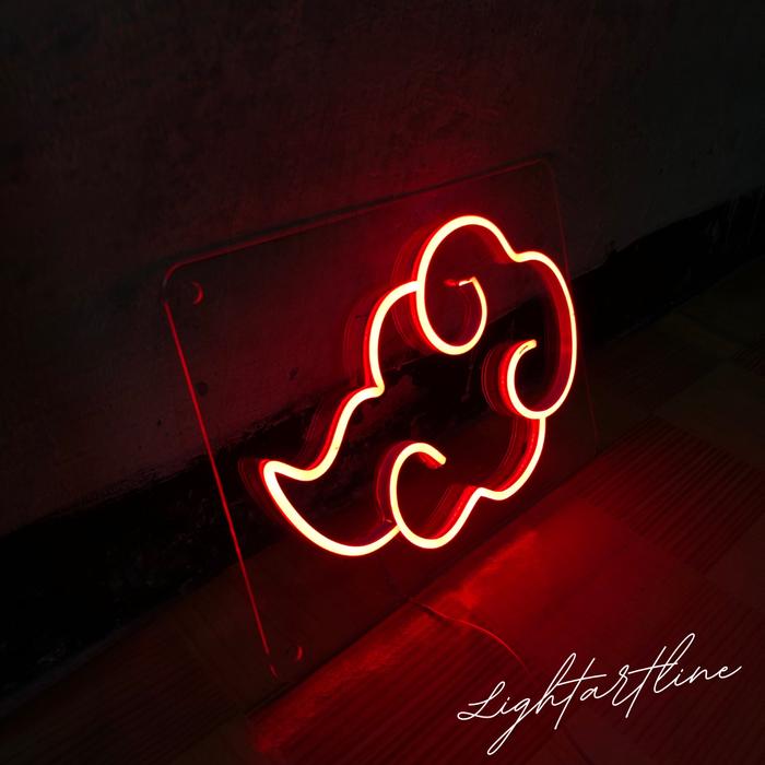 Jual NEON FLEX Akatsuki | Lampu Akatsuki | Custom Neon Flex Logo ...