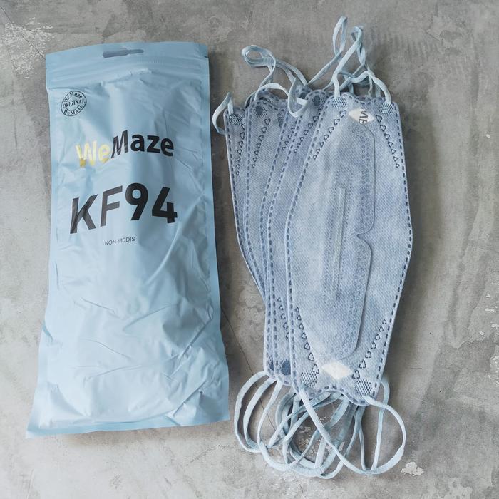 Jual MASKER KOREA KF94 KN94 MEDIS EVO WARNA 10 PCS DISPOSABLE ONAME ...